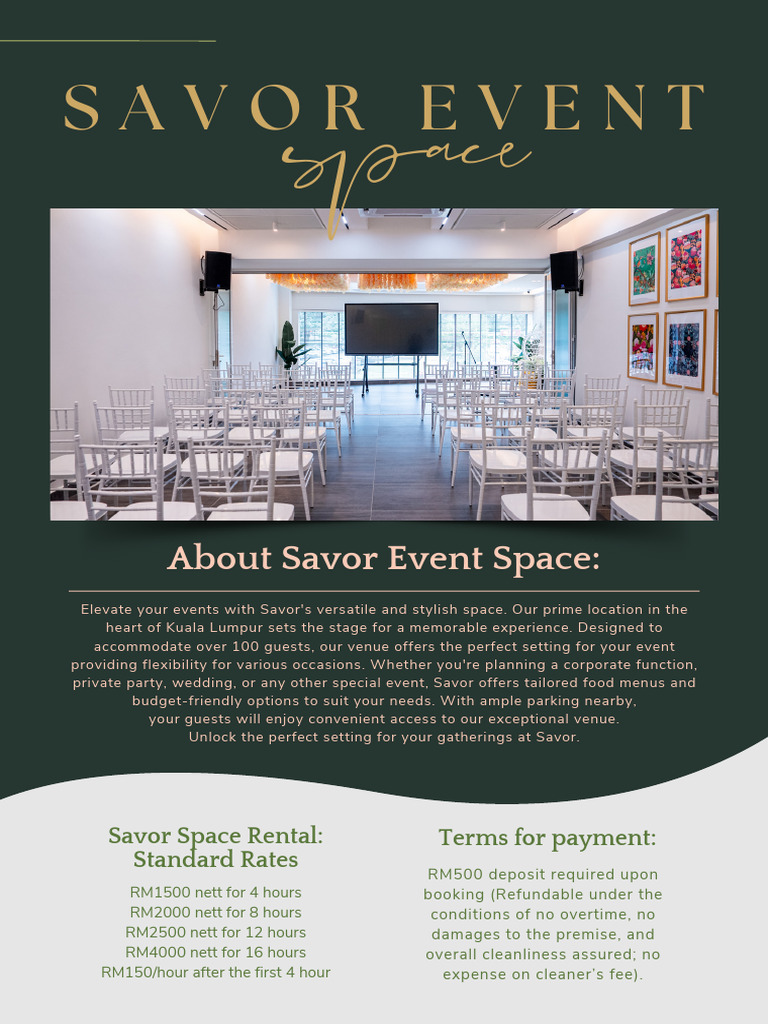 Event Space Catalogue | PDF