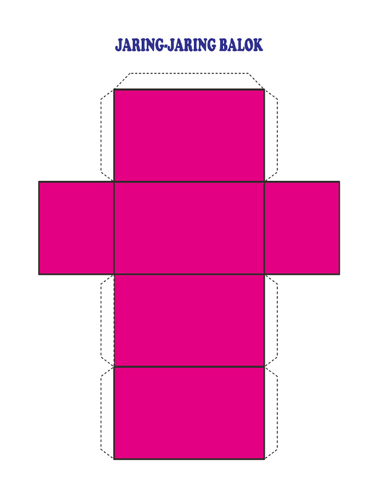 Jaring-Jaring Kubus Dan Balok (Print) - 2 | PDF
