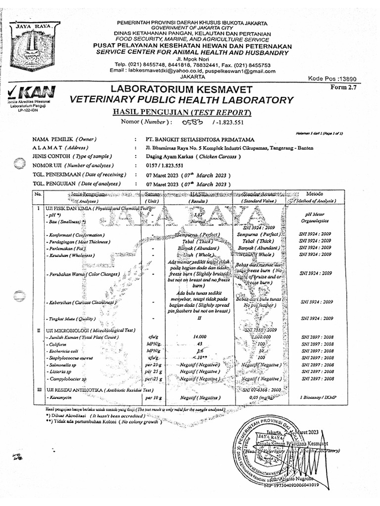 Lab Kesmavet Bangkit WCF 8-9 April | PDF