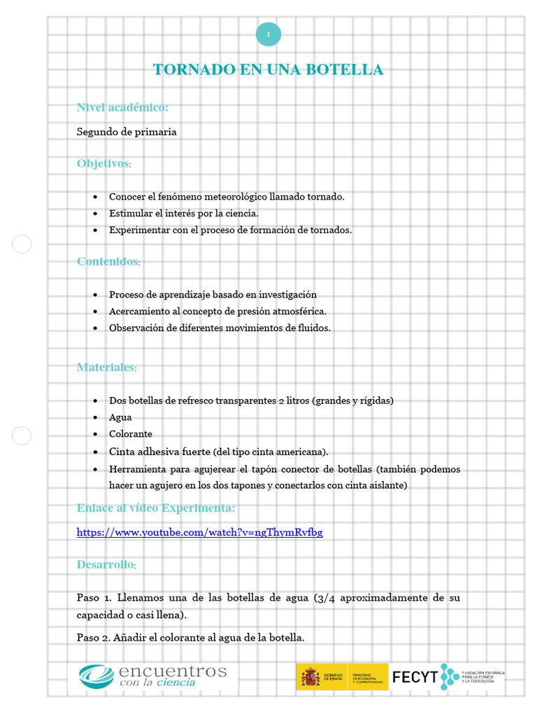 34 Tornado en Una Botella | PDF