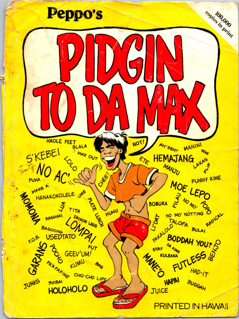 Peppo's Pidgin To Da Max | PDF