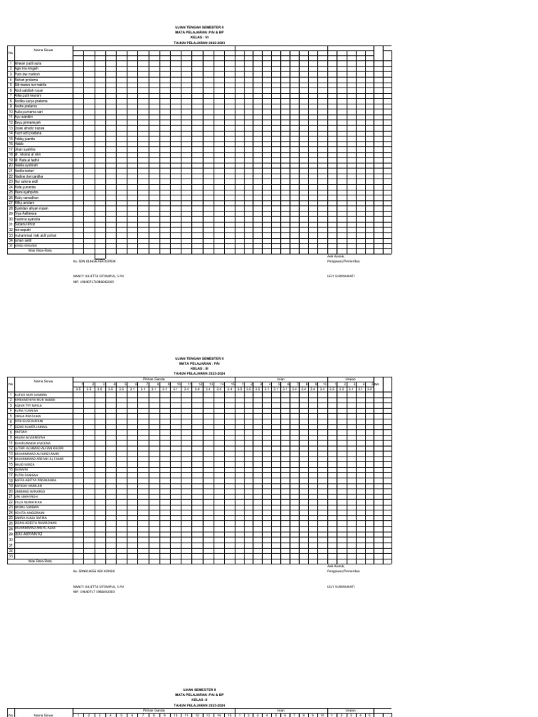 Analisis Pas Ii 2023 2024 Kumer Pdf