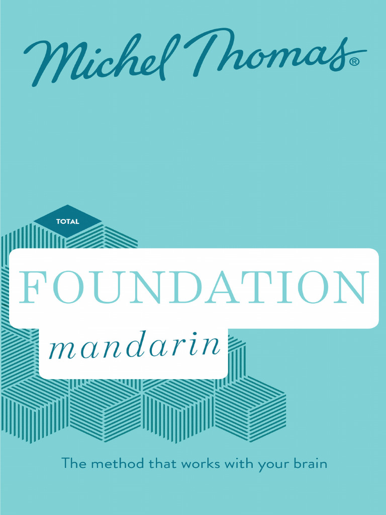 Booklet Foundation Mandarin | PDF | Tone (Linguistics) | Pinyin