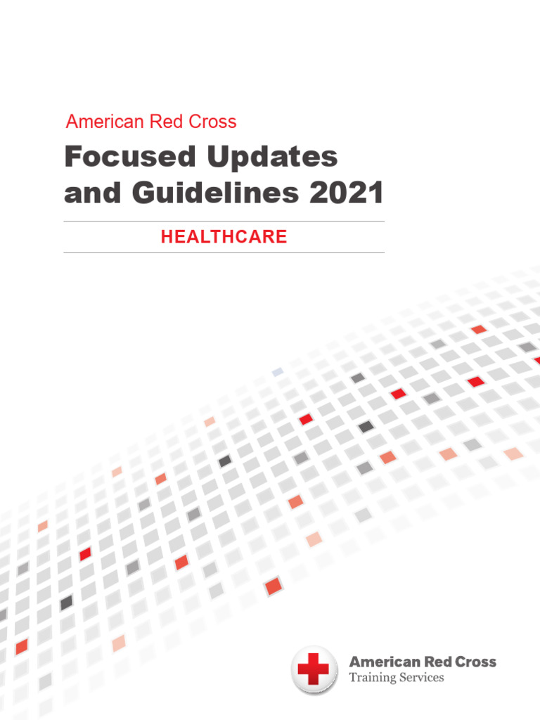 American Red Cross Focused Updates and Guidelines 2021 | PDF ...
