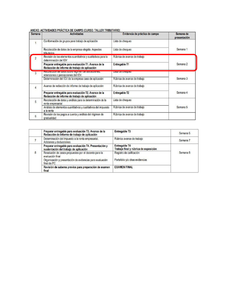 Entregable - Semana 2 | PDF