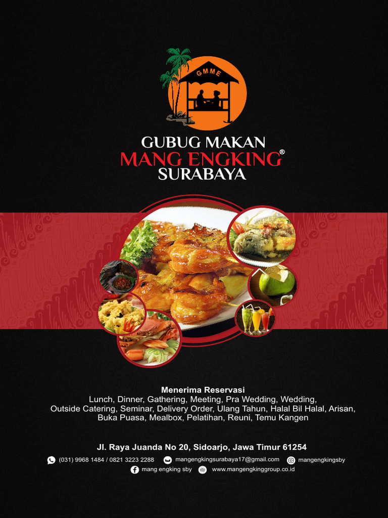 Menu Gubug Makan Mang Engking Juanda Surabaya | PDF | Masakan Indonesia ...