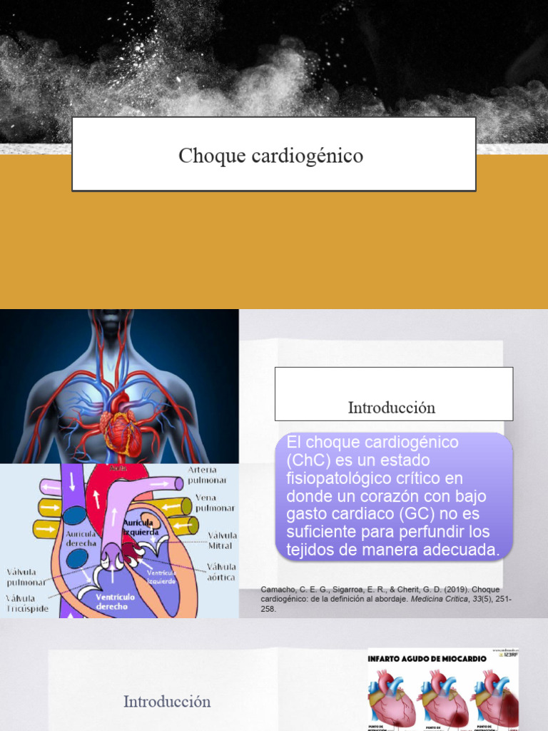 Choque Cardiogenico y Síncope | PDF | Choque (circulatorio) | Medicina