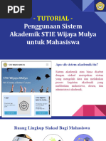 Panduan Penggunaan SIMAWA UM Jambi | PDF