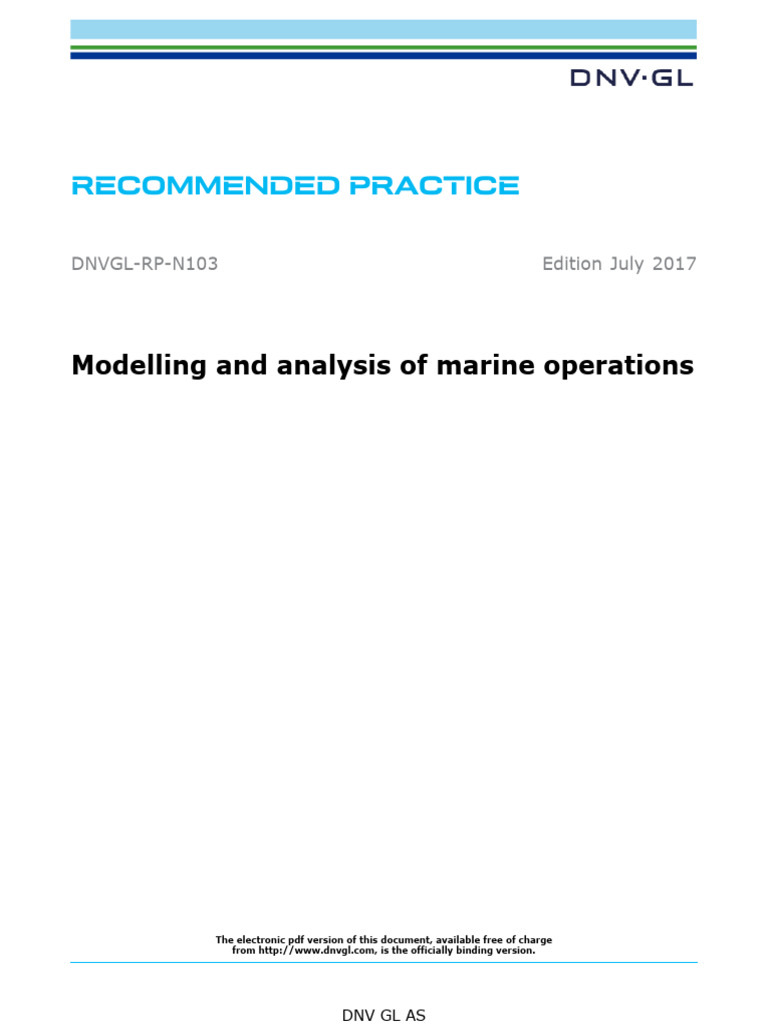 DNVGL RP N103 2017 | PDF