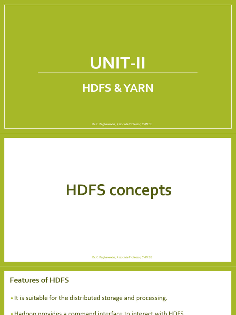 Unit-Ii Bda | Download Free PDF | Apache Hadoop | Map Reduce