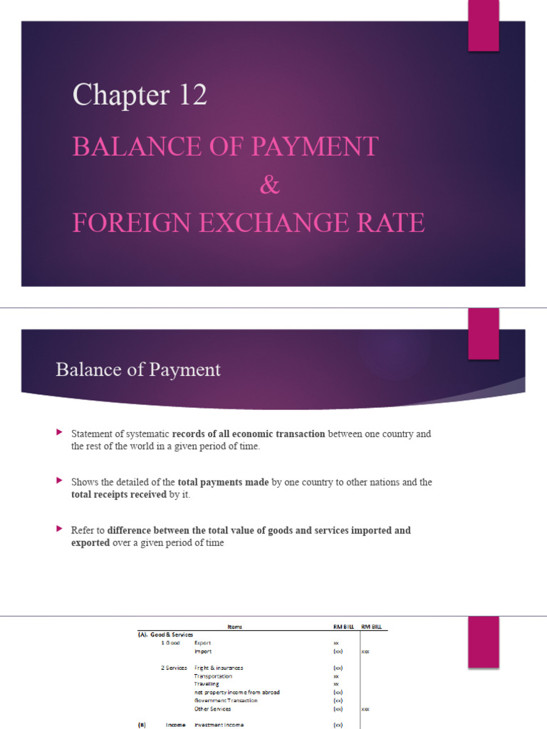 Macroeconomics - Chapter 12 | PDF | Exchange Rate | Market (Economics)
