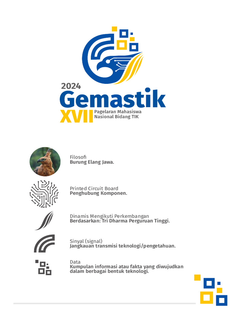 Filosofi Logo Gemastik UNNES 2024 | PDF | Komputer