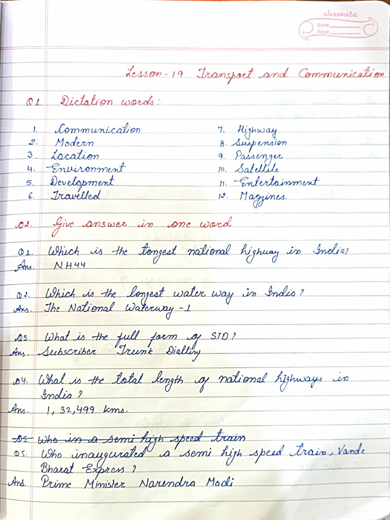 Class 4 SST L-19 | PDF