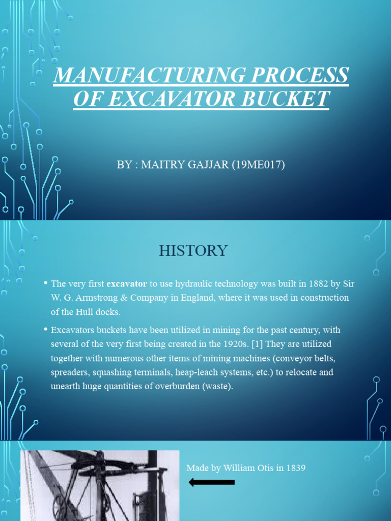 Excavator Bucket Manufacturing Process | PDF | Steel | Sheet Metal