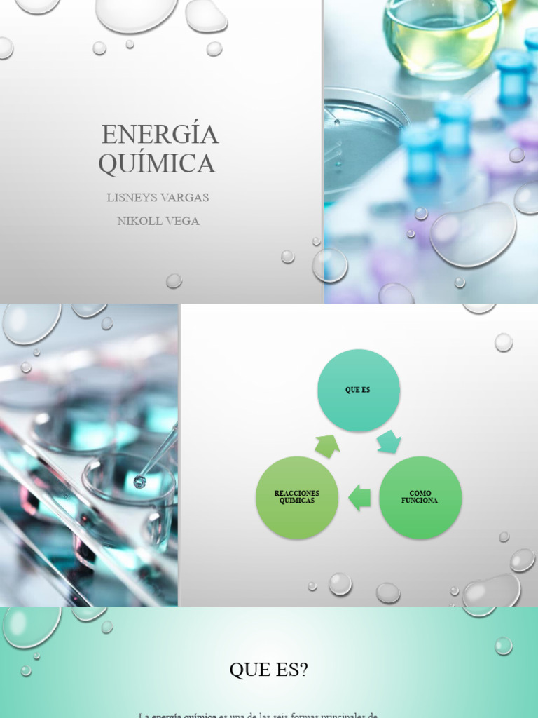 Energía Química | PDF | Química | Combustibles