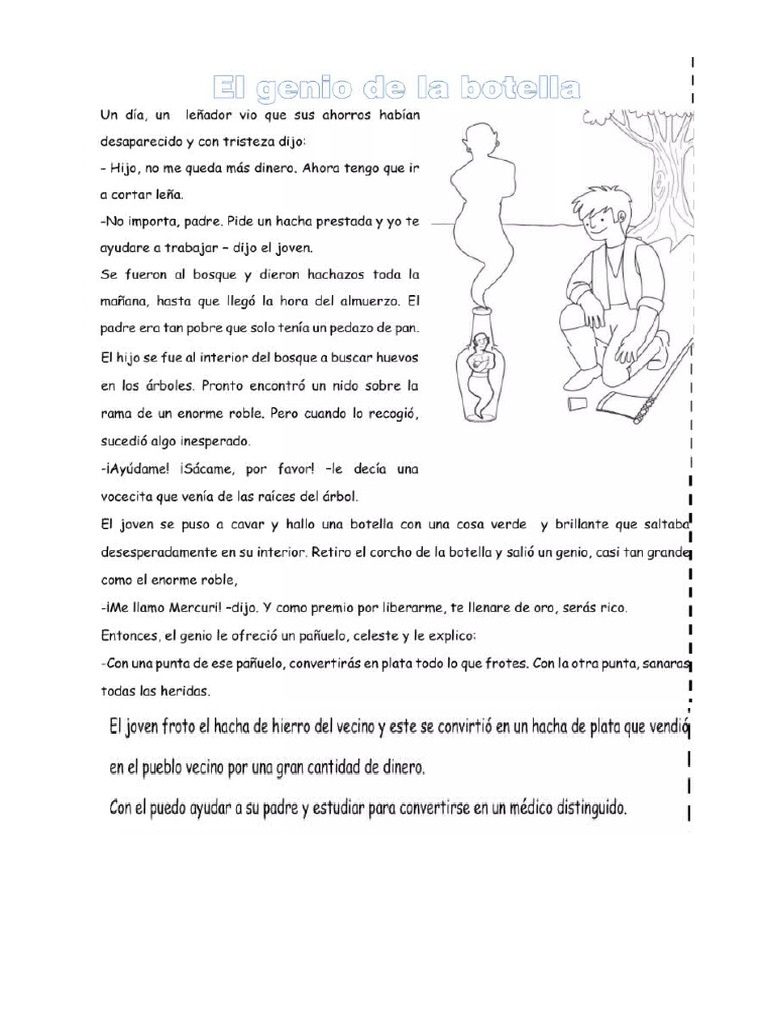 Genio de La Botella | PDF