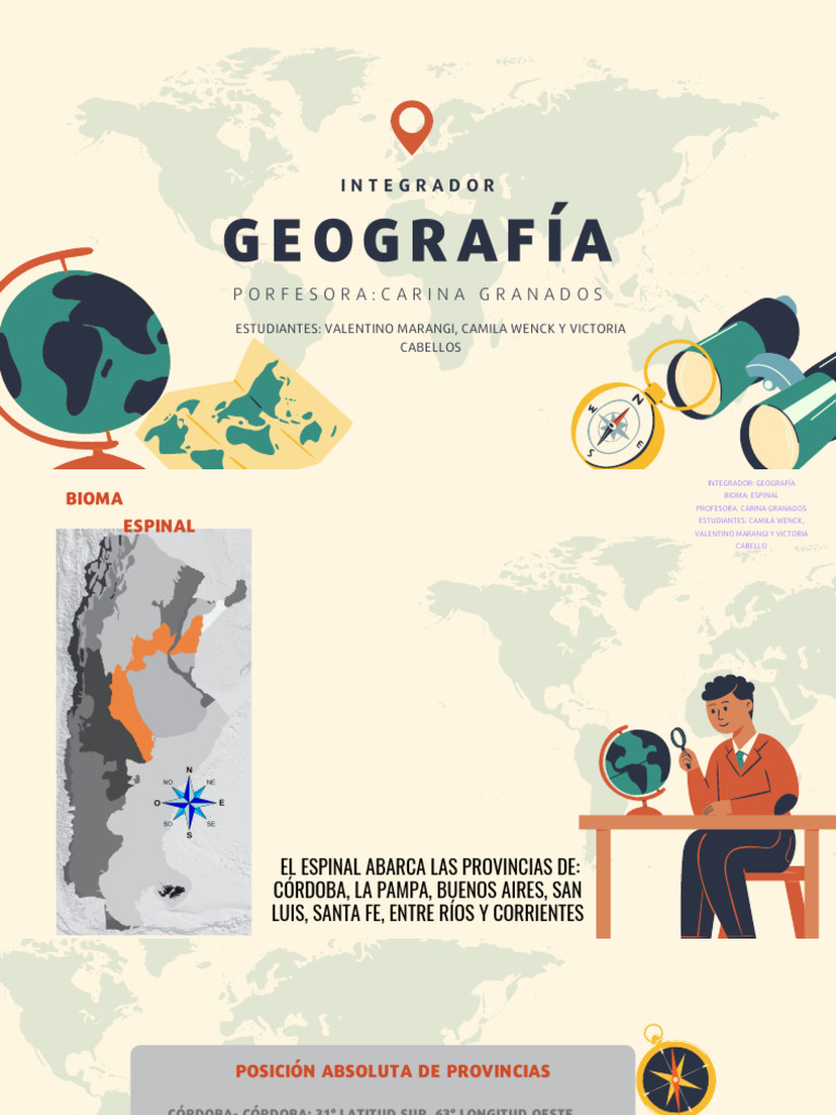 Bioma Espinal: Geografía y Relieves | PDF | Río | Agua