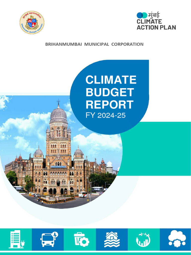 BMC_Climate Budget Report | PDF | Sewage Treatment | Climate Change ...