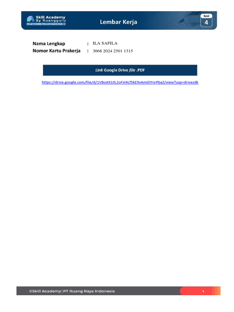 TPM 4 Membuat Grafik - Ila Safila | PDF