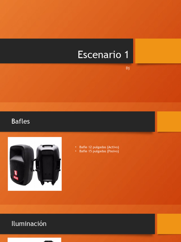 Escenario 1 | PDF