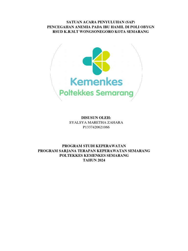 Sap Anemia | PDF