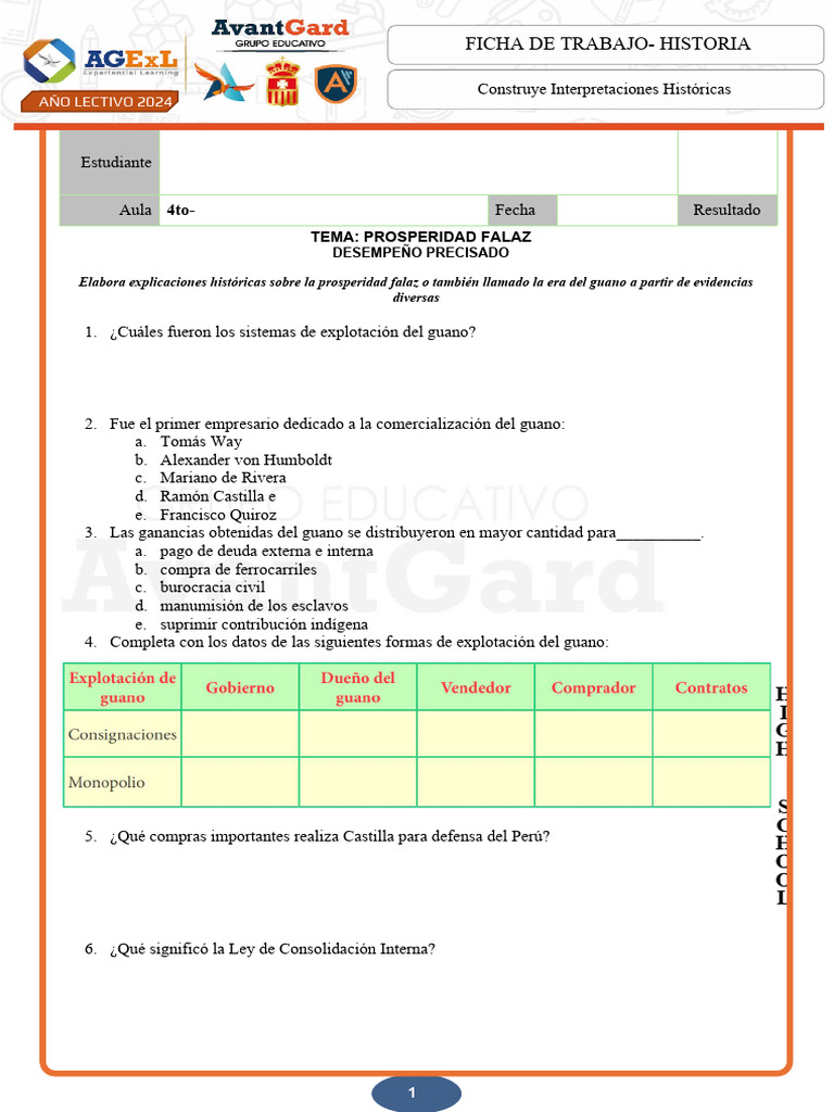 FICHA LESSON 12 (2) | PDF