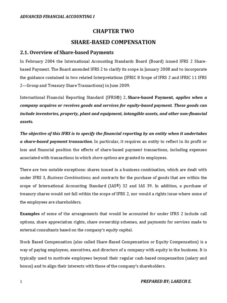 ADVANCED FA Chap II | PDF | Fair Value | Equity (Finance)