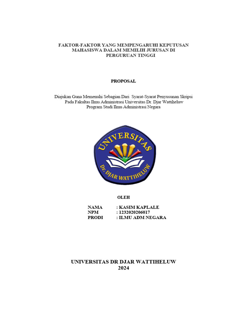 Contoh Caver Proposal Negara | PDF | Bisnis | Teknologi & Rekayasa