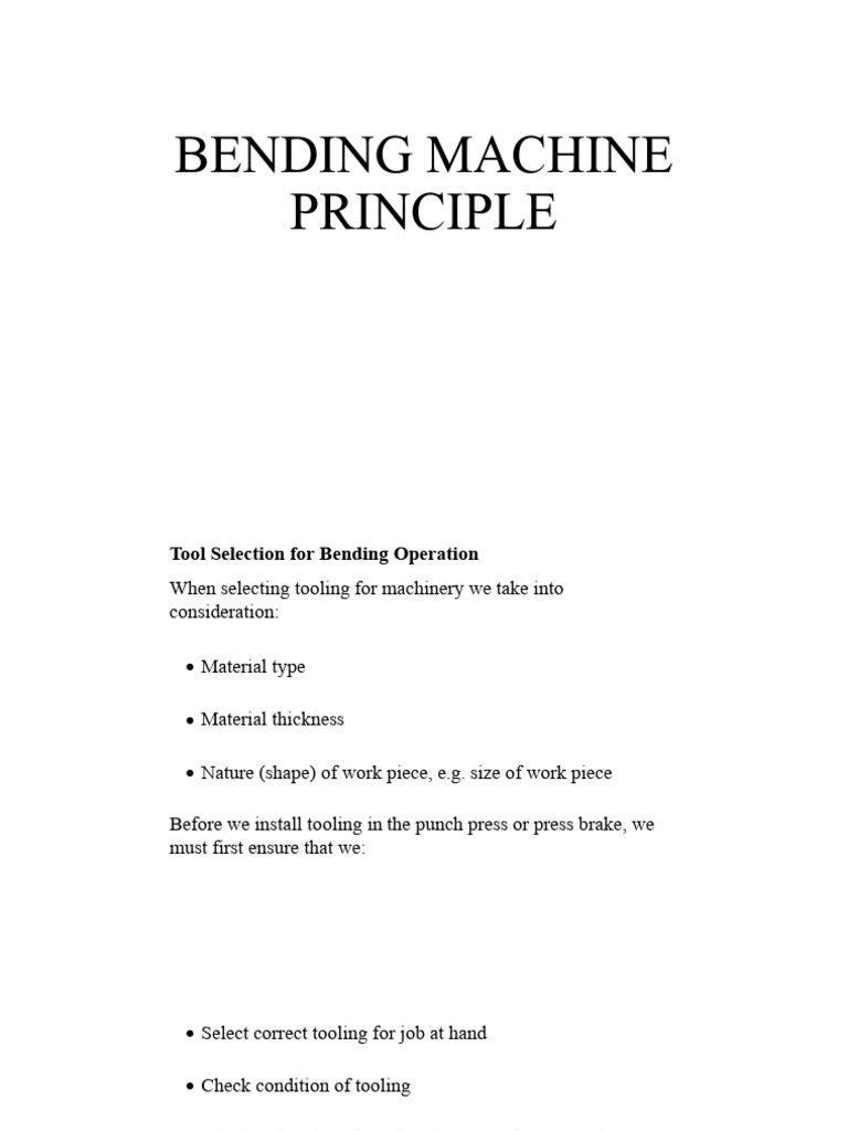 BENDING TYPES | Download Free PDF | Sheet Metal | Steel