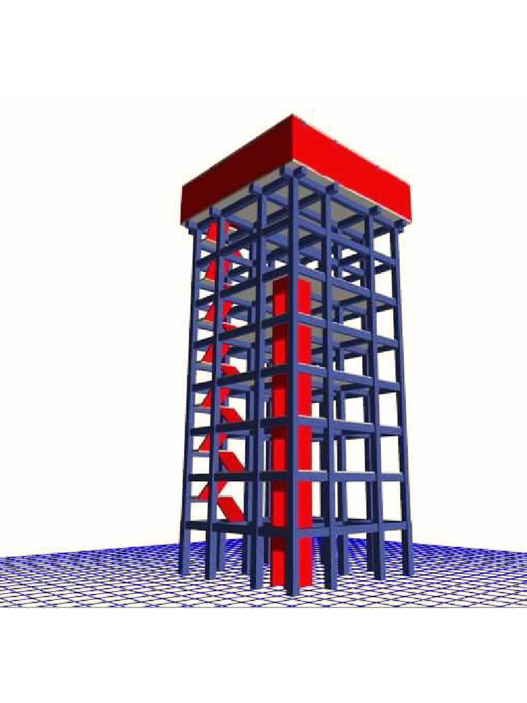 ELEVATED WATER TANK, Moment Resistance Frame. | PDF