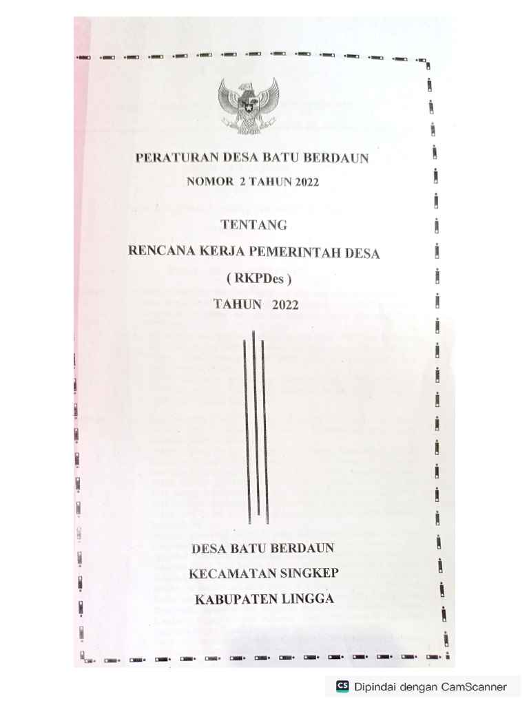 Desa Batu Berdaun | PDF
