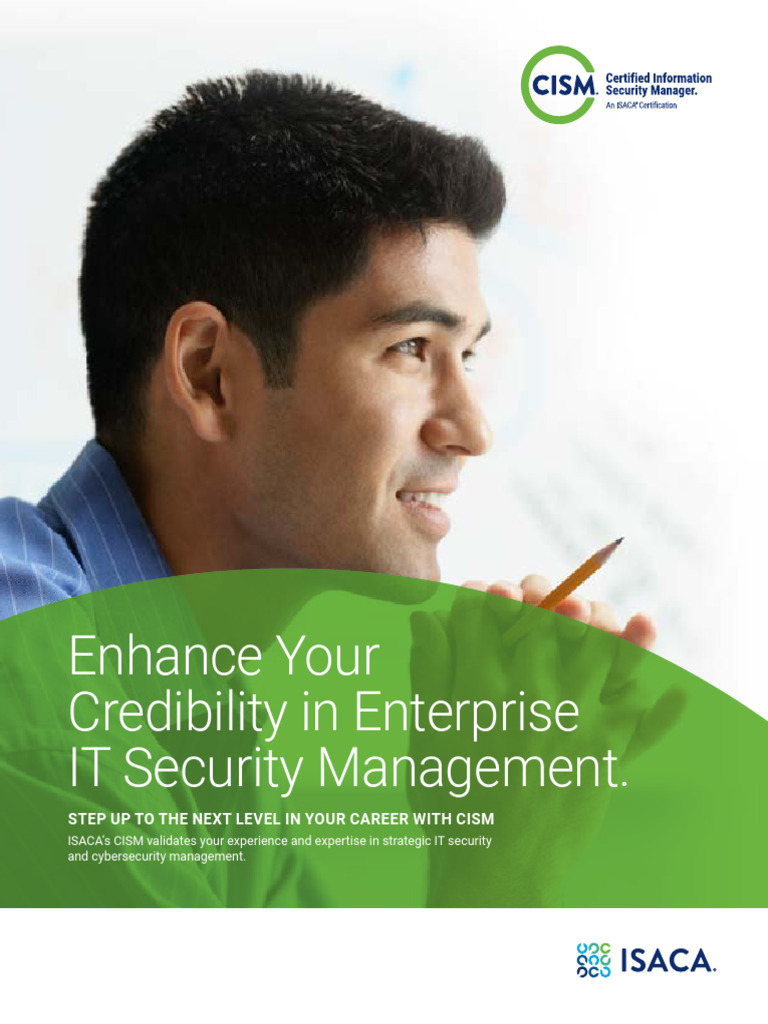 CISM Brochure | PDF | Information Security | Computer Security