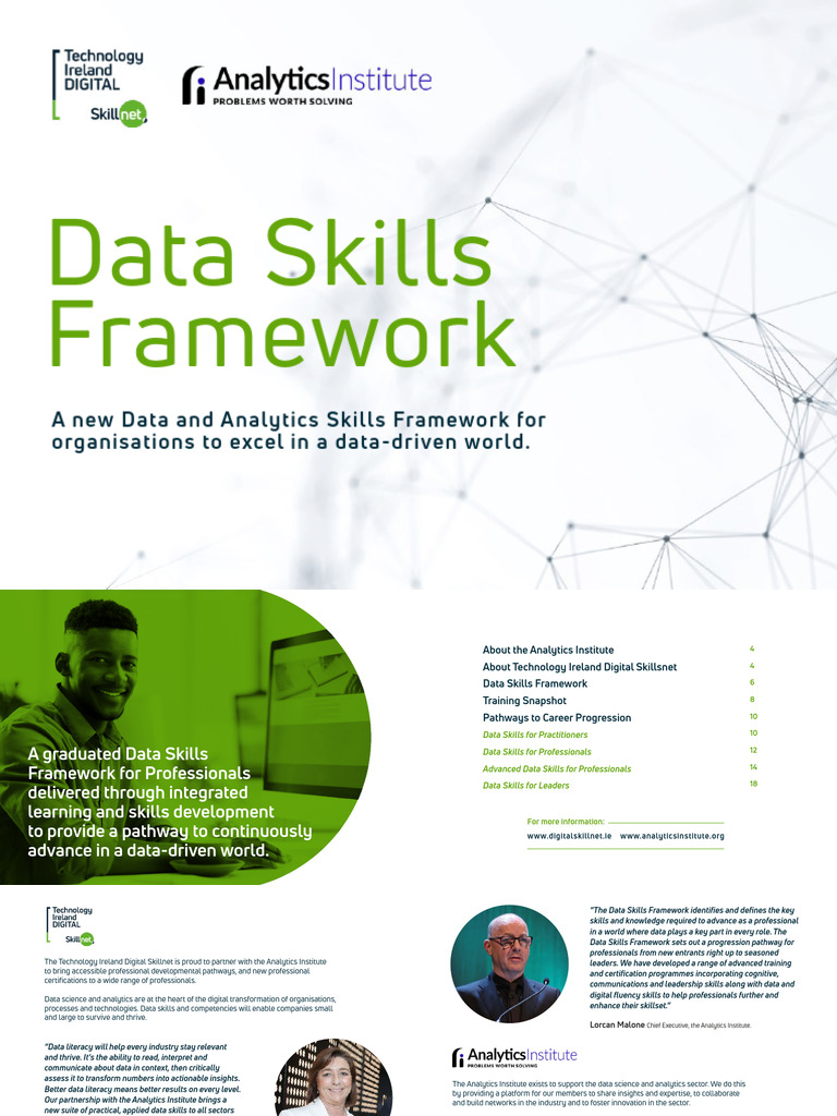 Data Skills Framework 2023 | PDF | Analytics | Data Science