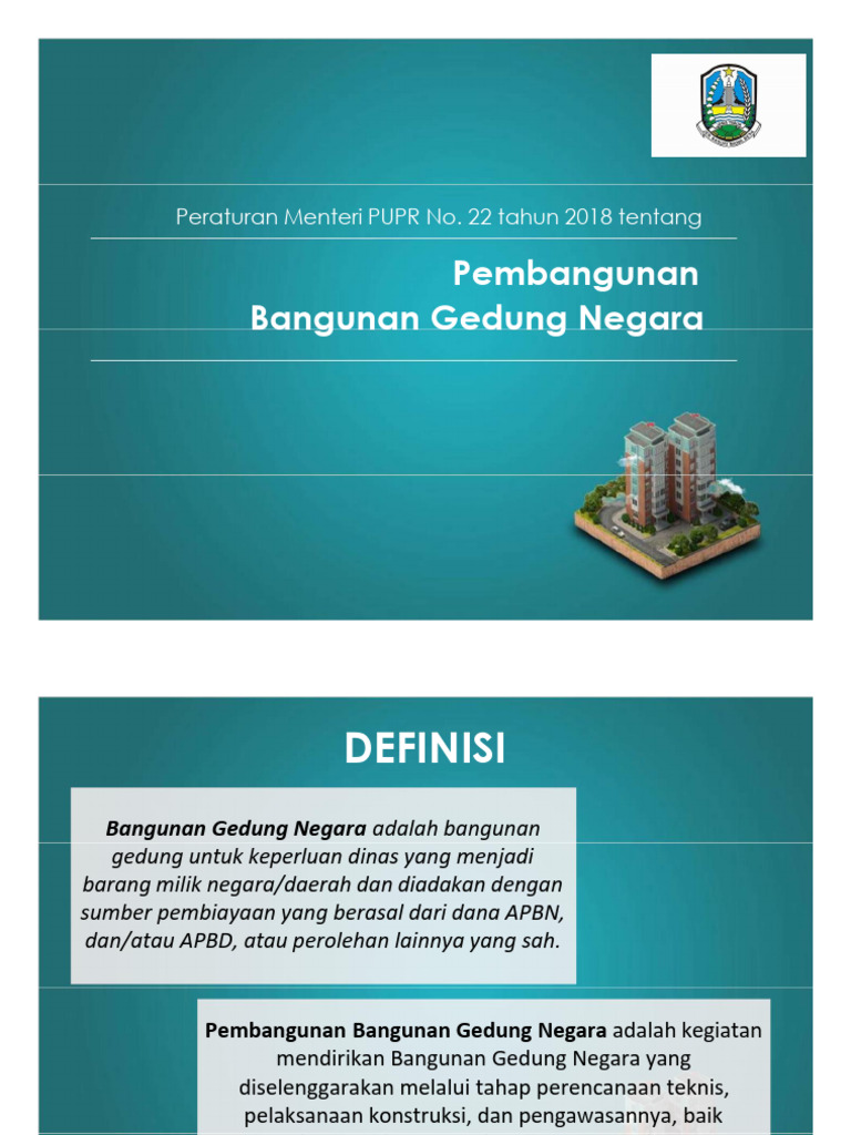 Materi Permen PU 22 Dan Format Penyerapan Fix | PDF | Teknologi & Rekayasa