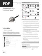 Fibras Keyence Area Fu-A40 - 100 | PDF | Optical Fiber