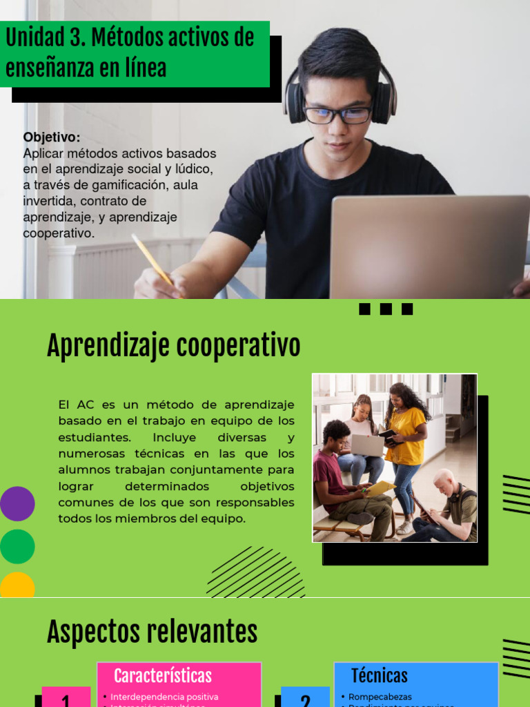 Métodos Activos en Enseñanza Online | PDF | Aprendizaje | Evaluación