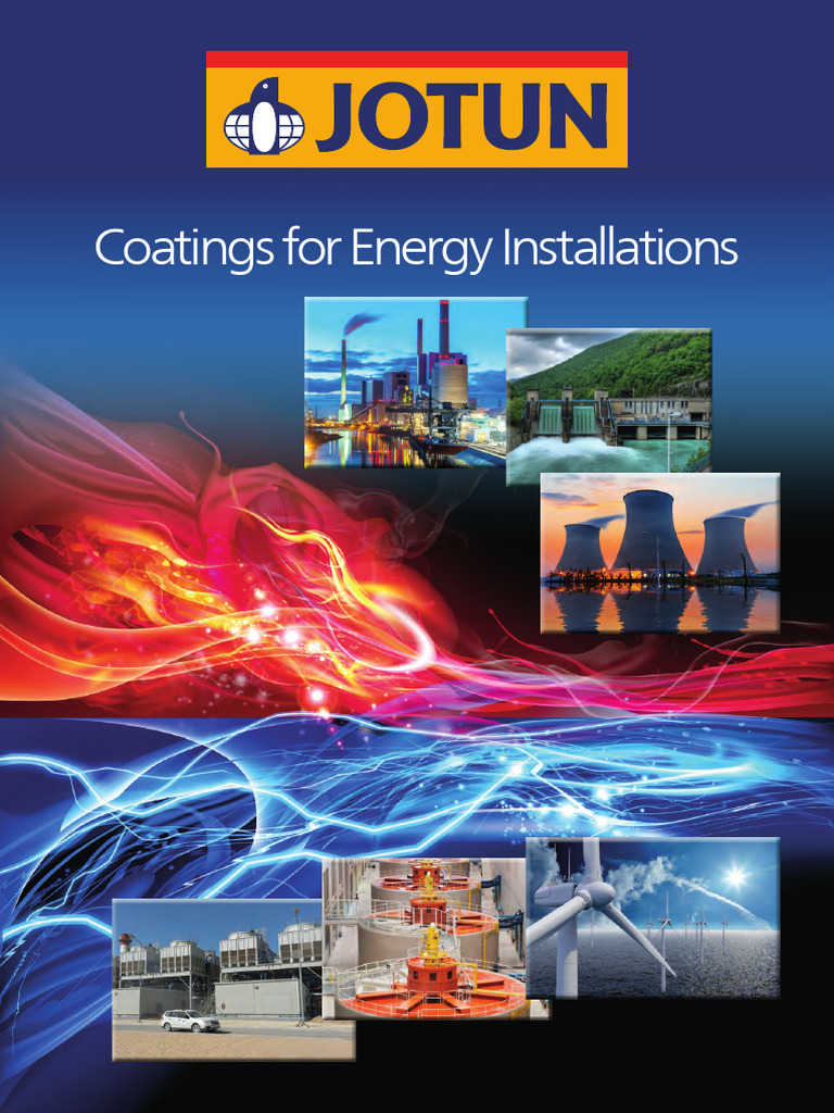 Coatings For Energy Installations Brochure | PDF | Epoxy | Corrosion