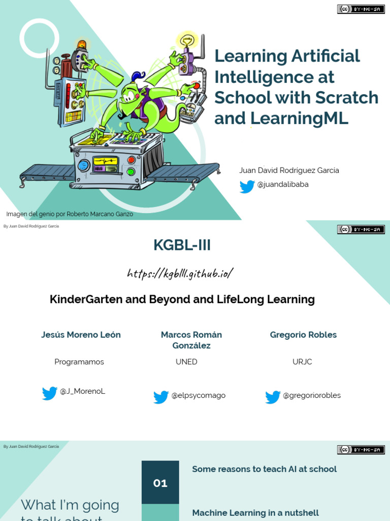 Learning AI at School With Scratch and LearningML | PDF | Machine Learning | Artificial Intelligence
