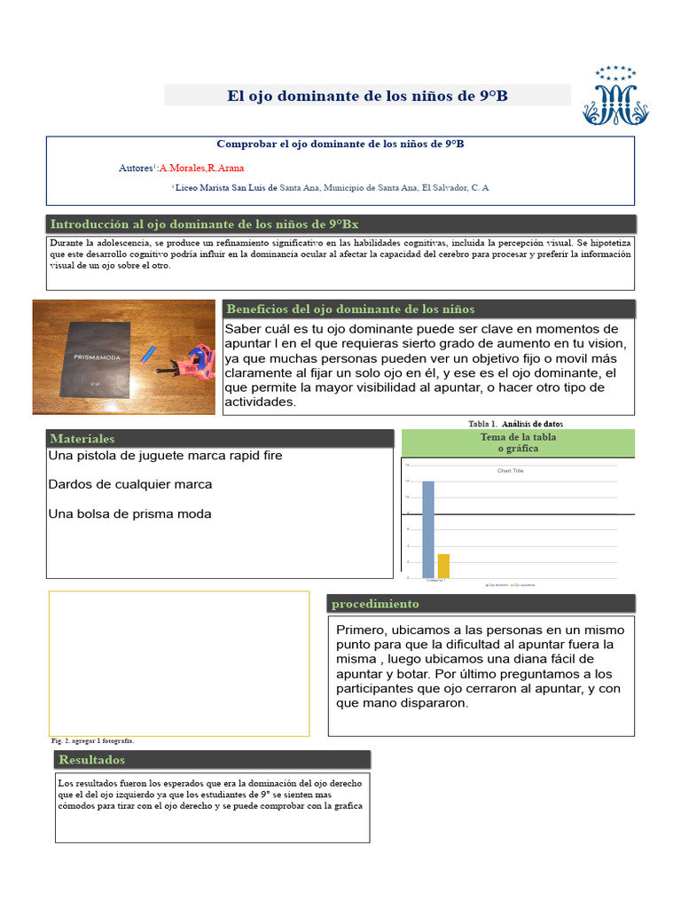 Formato Editable Del Póster Científico LSL 1 | PDF | Percepción visual ...