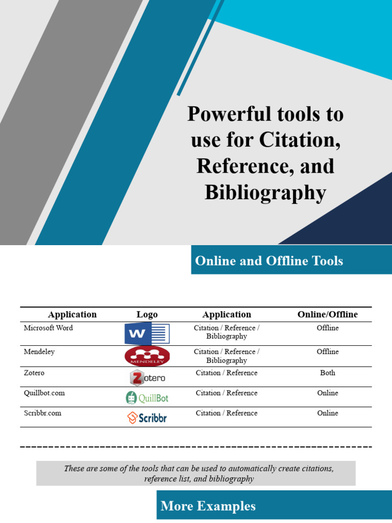 Tools for Citation_Sample | PDF | Citation | Apa Style