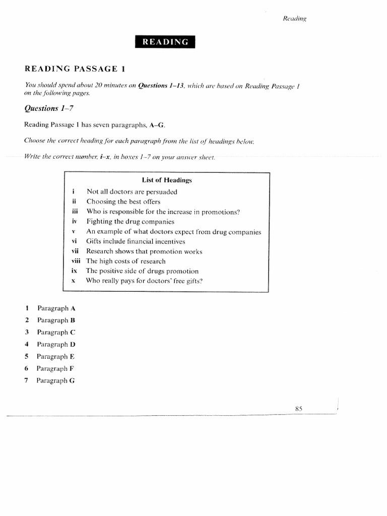 Test 4 Reading | PDF