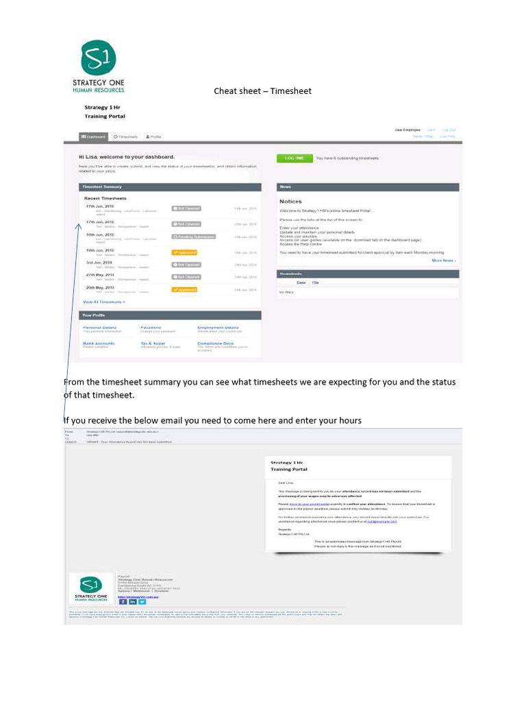 Cheat Sheet - Completing Timesheets April 2022 | PDF | Finance & Money ...