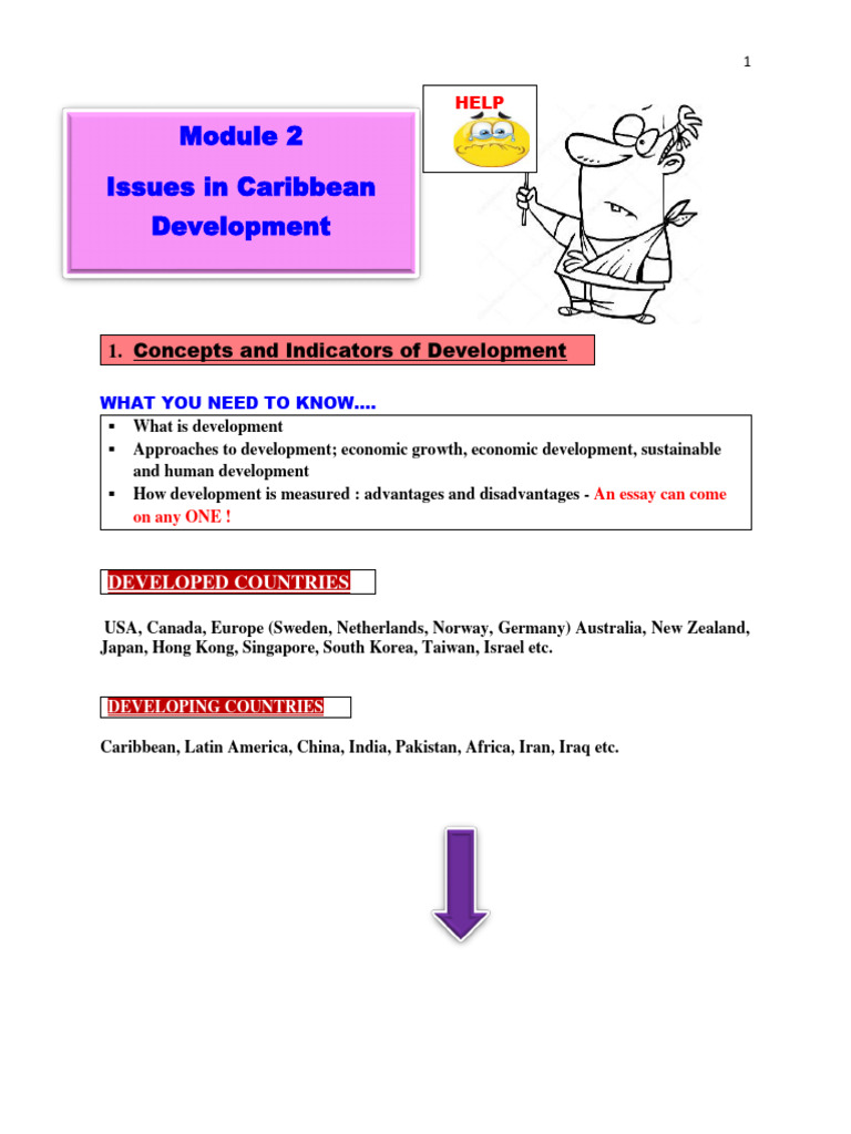 Mod 2 Notes Cape Caribbean Studies | PDF | International Monetary Fund ...