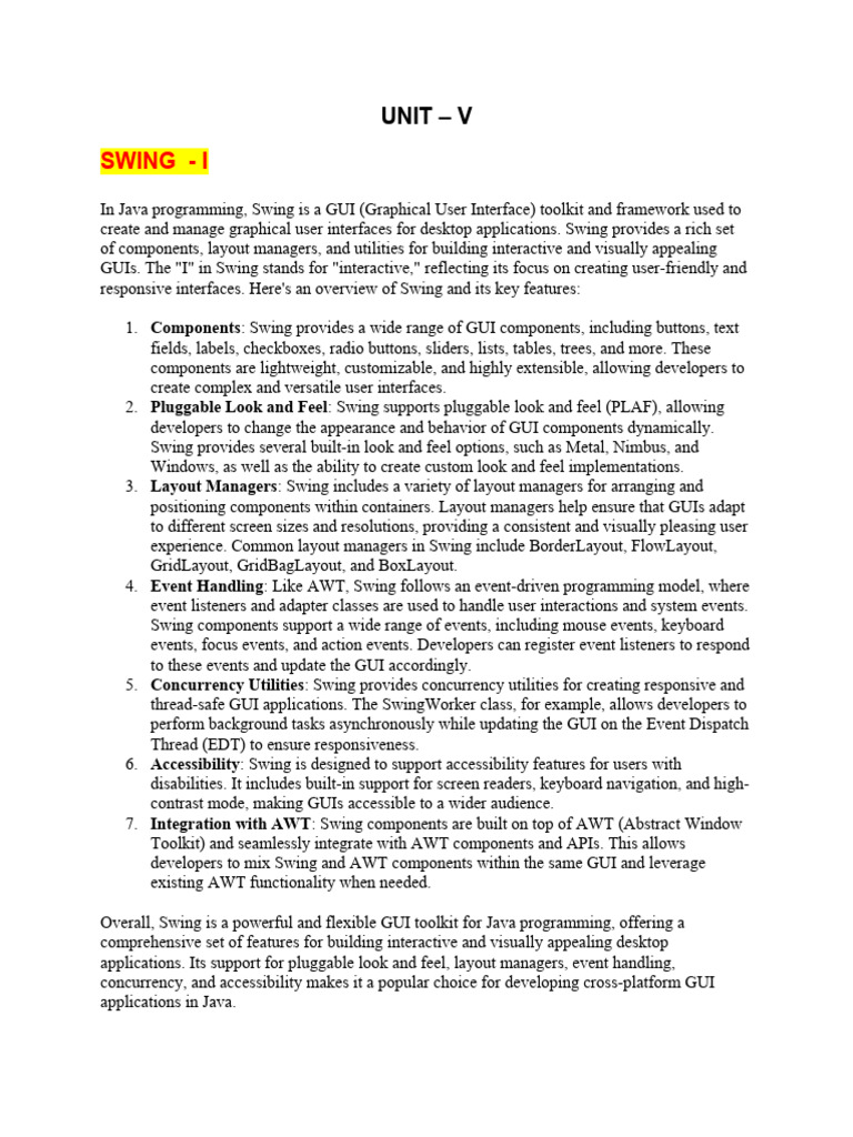 Unit V Pdf Databases Software