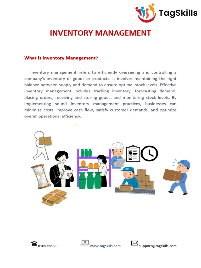Inventory Management | Download Free PDF | Inventory | Lean Manufacturing