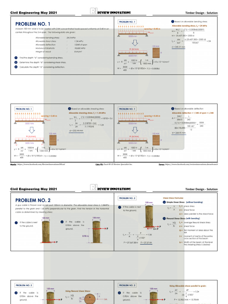 CE Board May 2021 - Timber Design Solution | PDF | Business
