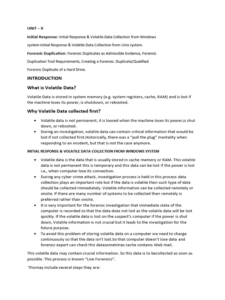 Unit-Ii CF | PDF | Windows Registry | Computer File