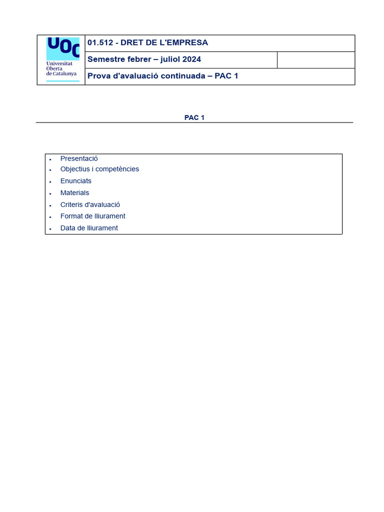 Pac - 1 - 2023.2. - 1 | PDF
