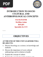 Socio-Cultural Anthropology Book 1 | PDF | Anthropology | Society