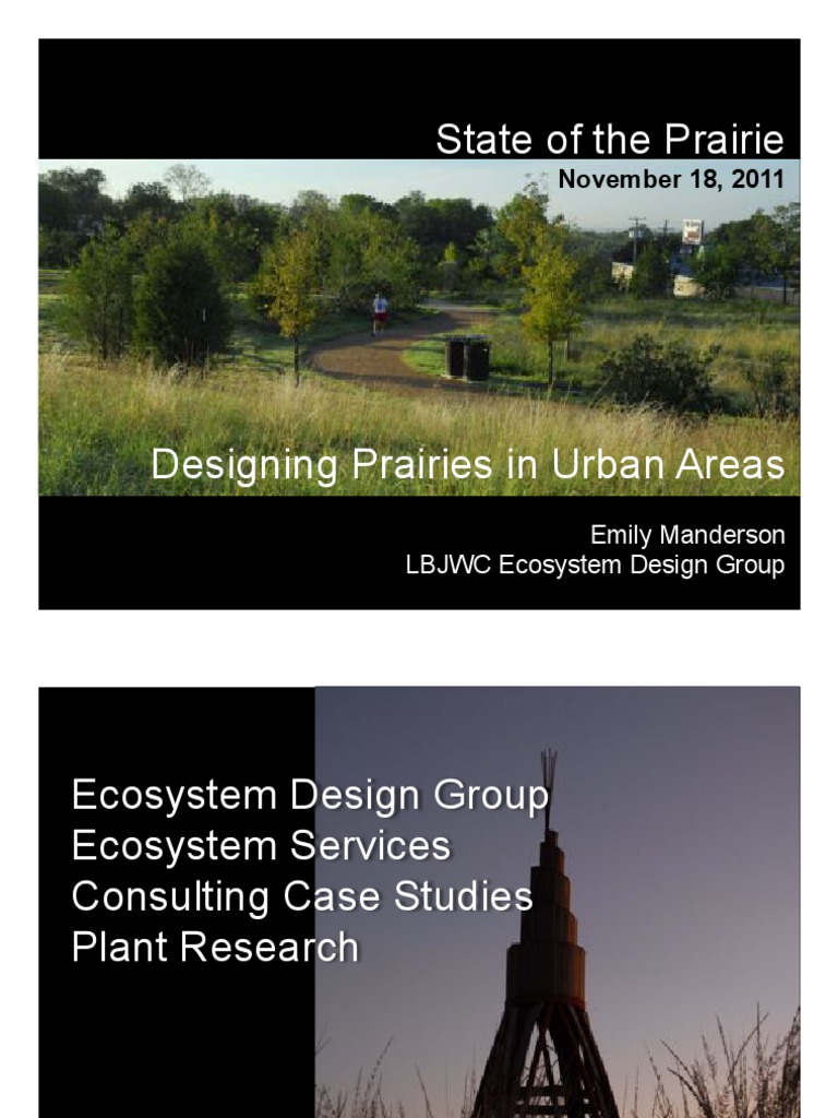 Urban Prairie Design and Ecosystem Services | PDF | Ecosystem ...